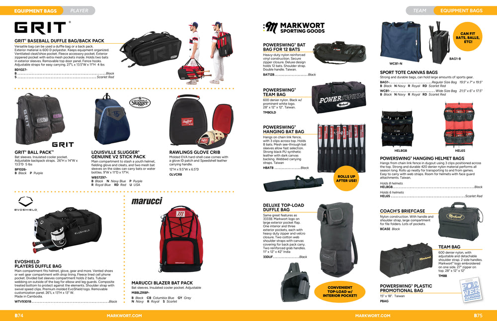 2026 Markwort Baseball Catalog