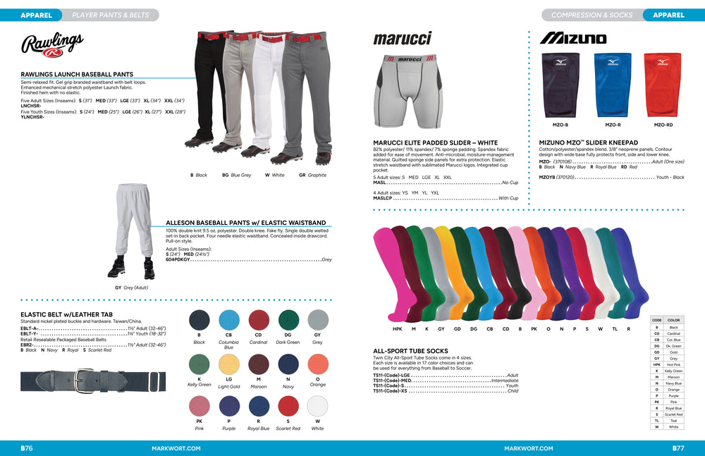 2026 Markwort Baseball Catalog