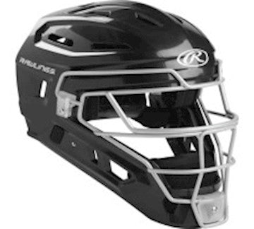 Rawlings Renegade 2.0 Hockey Style Helmet - Black Senior